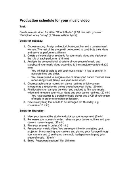 Image result for Example Rapper Schedule