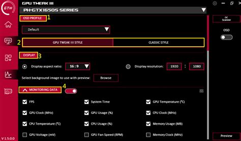 Image result for Using GPU Tweak 3