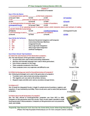 Image result for Computer 8th Class