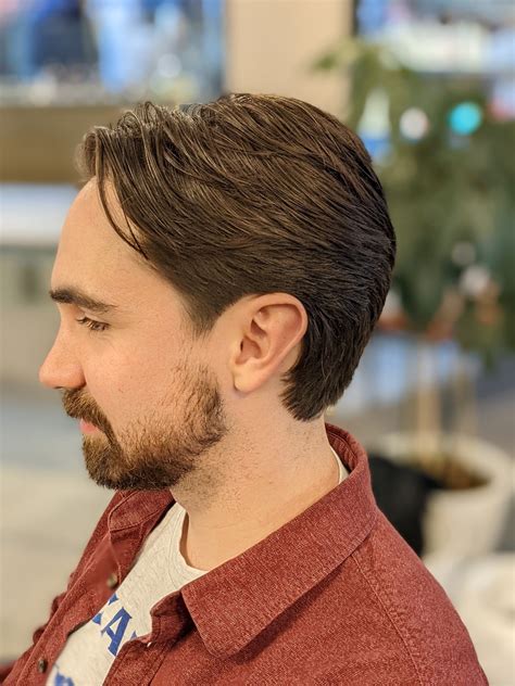 Image result for Middle Part Hair Tutorial