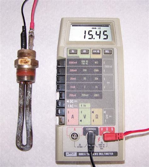 Image result for Testing Block Heater Resistance