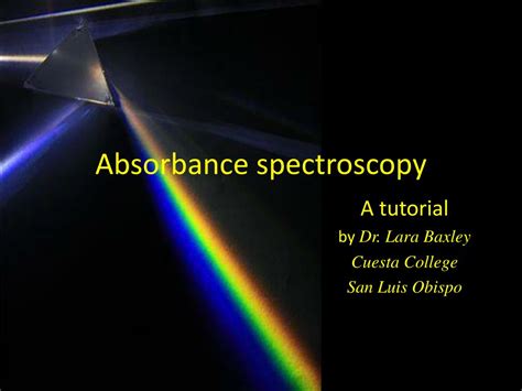 Image result for Absorbance Spectroscopy