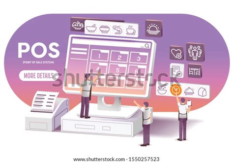 Image result for POS System Line Vector Image