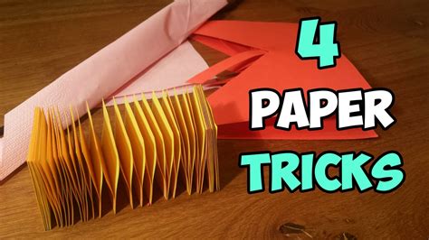 Image result for Easy Paper Magic Tricks