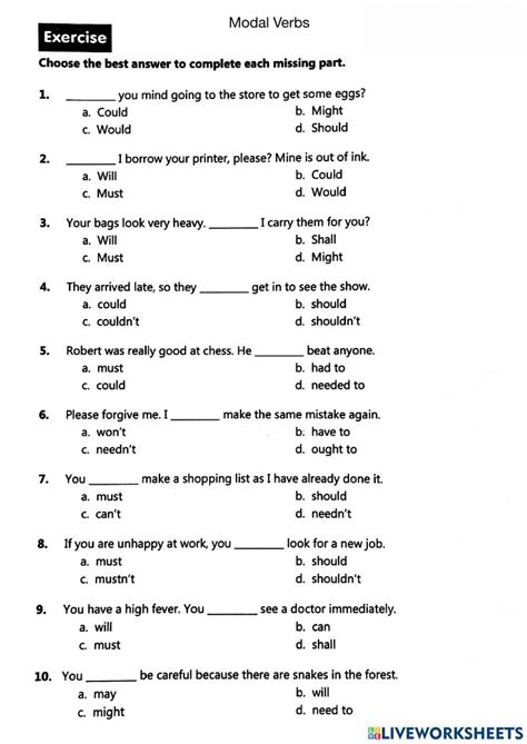 Image result for Modality Exercises