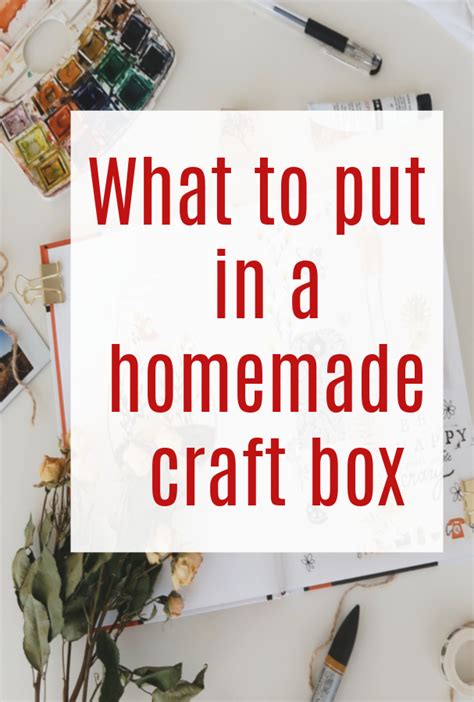 Image result for Craft Box Homemade