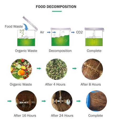 Image result for Food Waste into Compost Machine Process