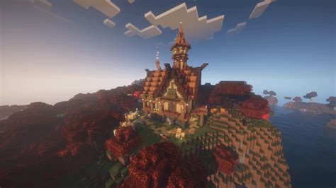 Image result for Minecraft Autumn Cottage Tutorial