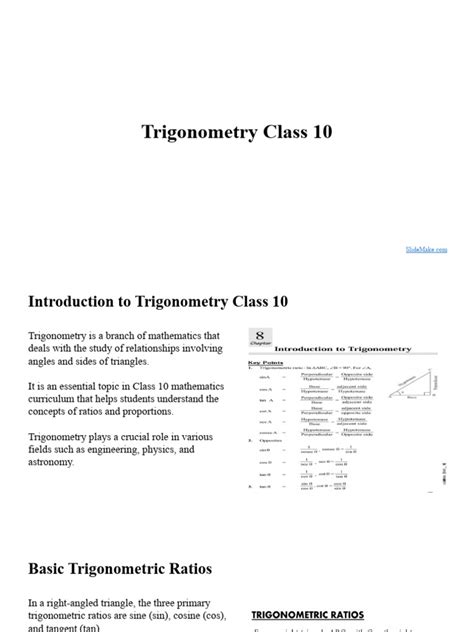 Image result for Chapter Trigonometry Class 10
