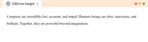 Image result for Line Spacing HTML