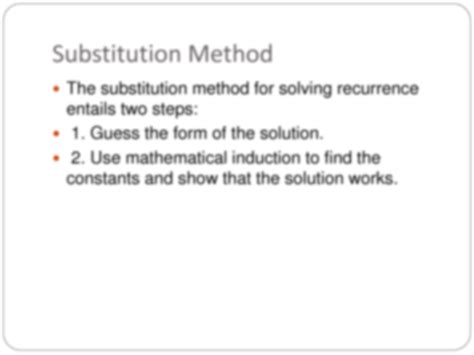Image result for Recurrence Relation Algorithm