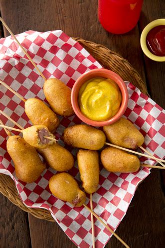 Image result for Homemade Mini Corn Dogs