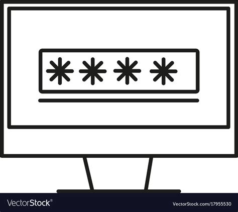 Image result for Computer Password Icon