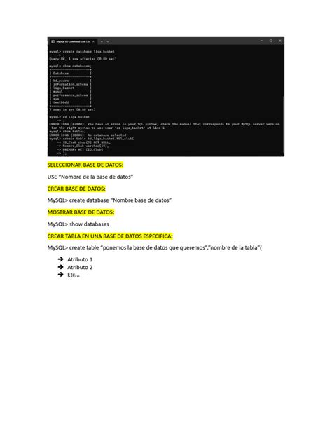 Image result for MySQL Comandos Basicos