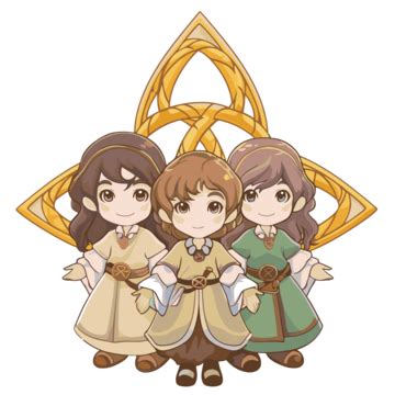 Image result for Trinity Cartoon Characters