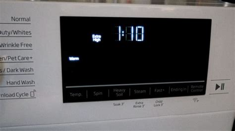 Image result for Beko Washing Machine Control Panel