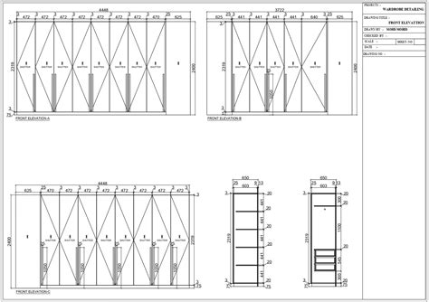 Image result for Wardrobe Parallel Projection