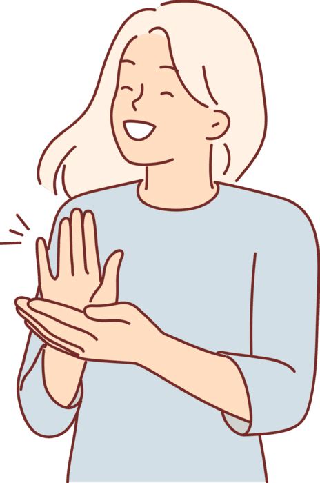 Image result for Clapping in Sign Language