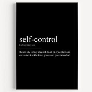 Image result for Self-Control Definition
