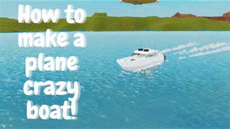 Image result for Plane Crazy Boat Tutorial Part 1