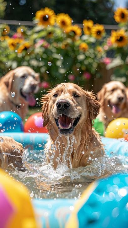 Image result for Pool Party for Dogs