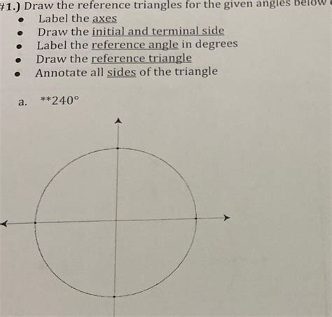 Image result for Reference Angle Triangles