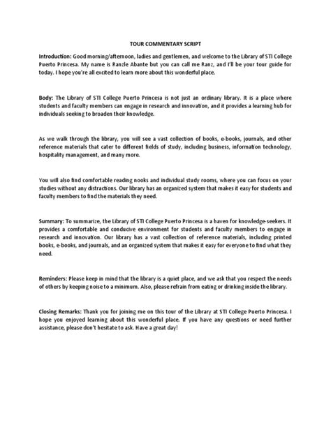 Image result for Commentry Tour Guide Picture