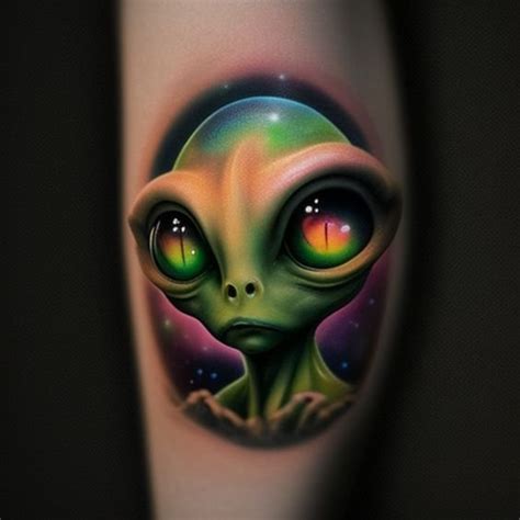 Alien Tattoos: A Style That Conquers the Universe - VeAn Tattoo