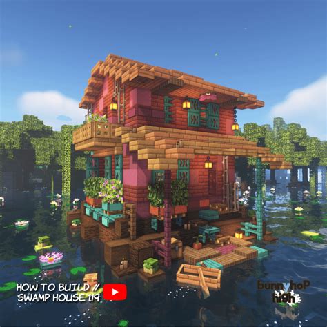 Image result for Minecraft Swamp House Design