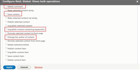 Image result for Drupal 6 Views Bulk Operations Module