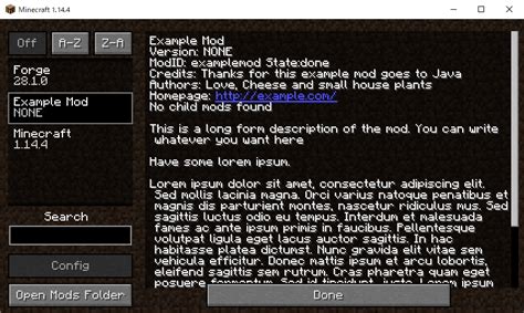 Image result for Minecraft Mod File