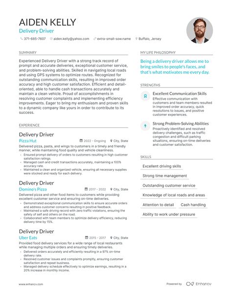 Image result for UPS Driver Resume Examples