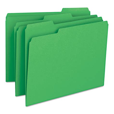 Smead Colored File Folders, 1/3-Cut Tabs: Assorted, Letter Size, 0.75 ...