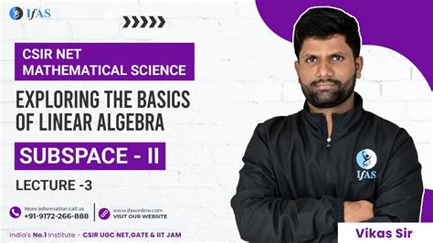 Image result for CSIR Net Linear Algebra Questions