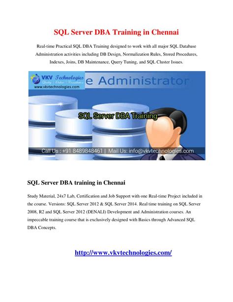 Image result for SQL DBA Classes