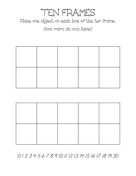 Image result for Counting Using Ten Frames