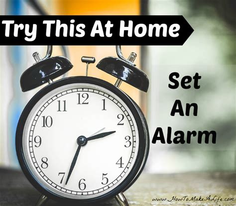 Image result for How to Set an Alarm