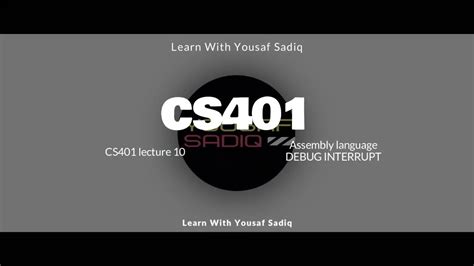 Image result for CS401 Lecture 1