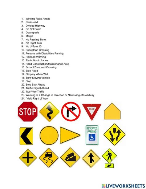 Image result for Drivers Ed Signs Practice Test