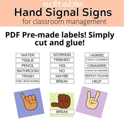 Image result for Hand Signal Graphics