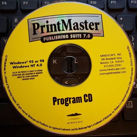 Image result for PrintMaster CD Graphics