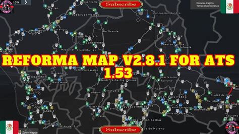 Image result for ATS Reforma Map