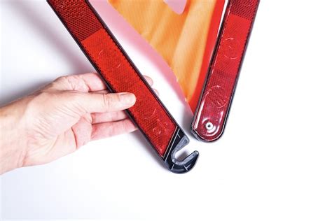 Premium Photo | Red triangle warning sign