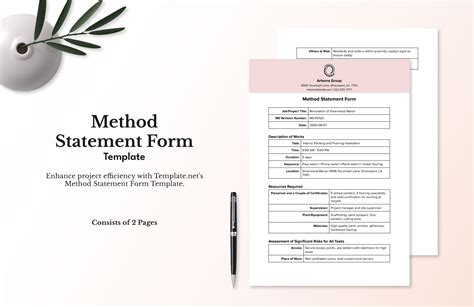 Image result for How to Write a Method Statement Template