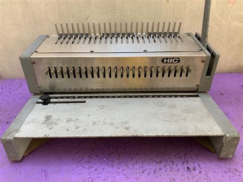 Image result for Hic Comb Binding Machine