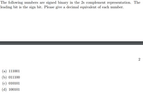 Image result for Signed Binary Numbers and 2's Complement