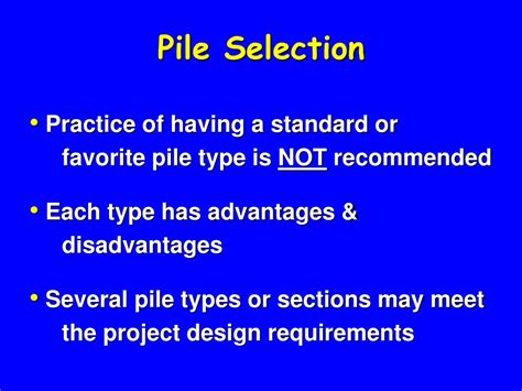 Image result for Pile Types