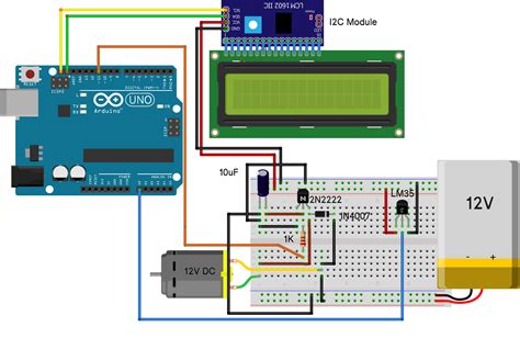 Image result for Temperature Controlled Fan Using LM35 with Arduino