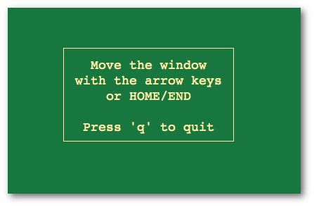 Image result for Linux C++ Ncurses Example