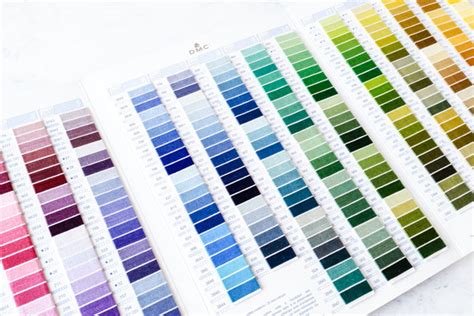 Image result for DMC Thread Color Card